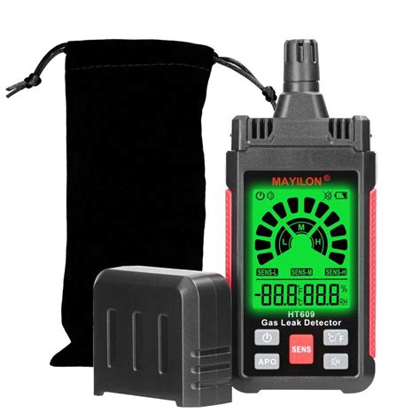 Handheld Combustible Gases Leak Detector Natural Gases Leakage Tester