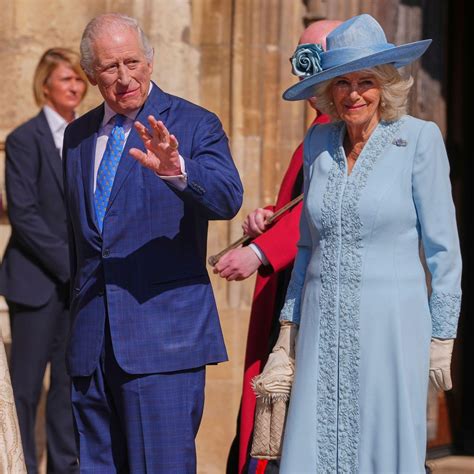King Charles And Queen Camilla Are All Smiles In Matching Outfits As