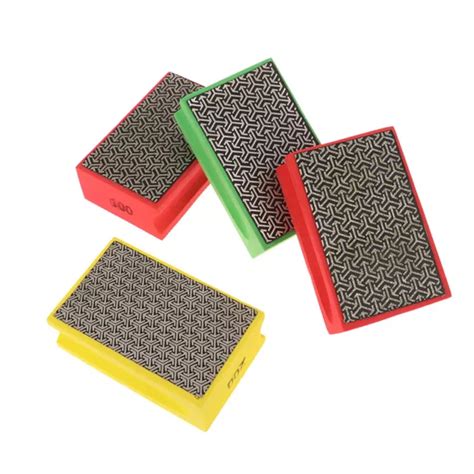Diamond Hand Polishing Pads Tile Glass Abrasive Grinding Stone Sanding
