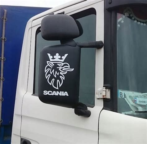 Naklejki SCANIA GRYF Na Lusterka Wloty