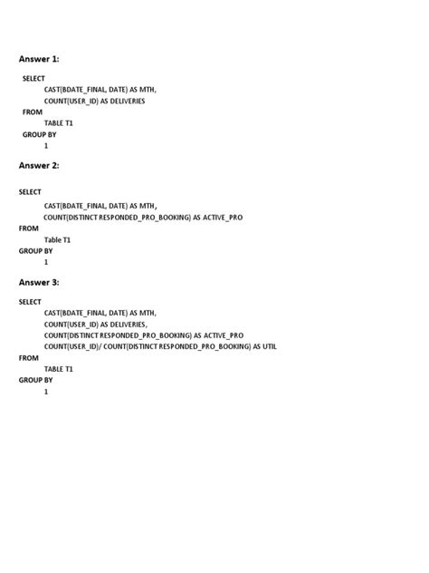 answer 1 select pdf databases data management