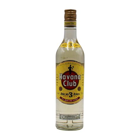 Havana Club Añejo 3 Años (3 Jahre) 0,7L (40% Vol.) - Havana Club - Rum ...