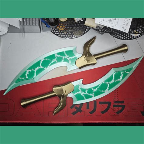 Sunrakus Marsh Daggers V3 3d Model By Victorious Creations On Thangs