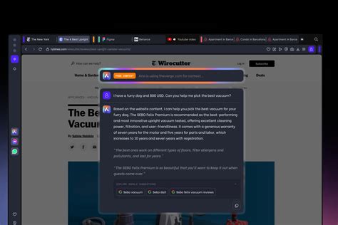unleash the power of the ai to scan pages with ai page context in opera