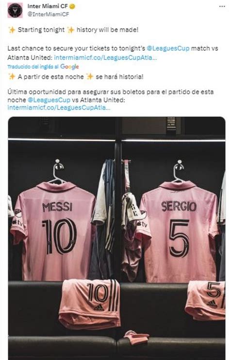 Inter Miami vs Atlanta United con Messi resultado resumen y cuánto