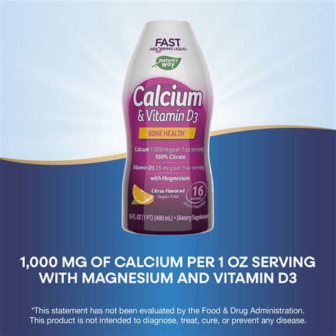 Calcium And Vitamin D3 Natures Way®