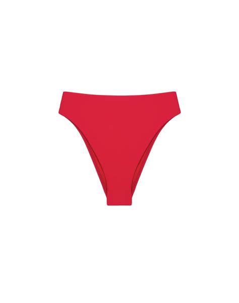 Gigi Hot Pant Bottom Red Poppy