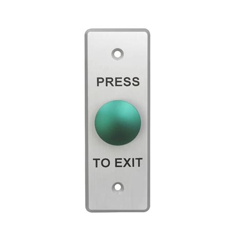 aluminum alloy material push button touch exit button door release