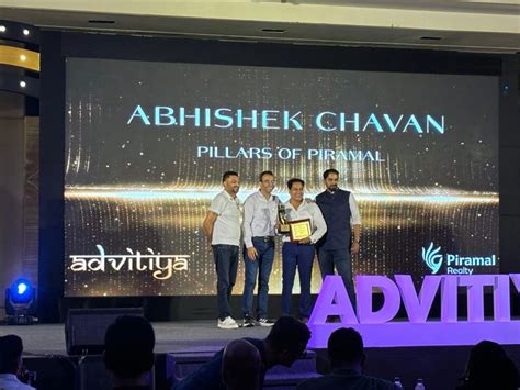 Abhishek Chavan On Linkedin Piramalrealty Excellence Teamwork Achievement Gratitude