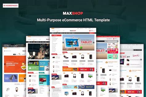Maxshop Responsive Multi Purpose Ecommerce Html Template Latest