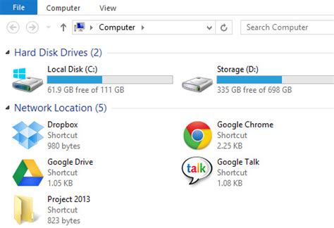 how to add shortcuts to my computer on windows 7 and 8