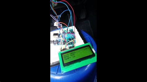 Arduino Obd2 Interface Reading Data From Car Youtube