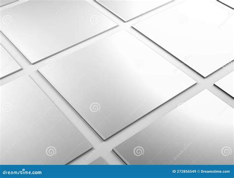 Brochure Book Mockup D Rendering Stock Illustration Illustration Of Realistic Magazine