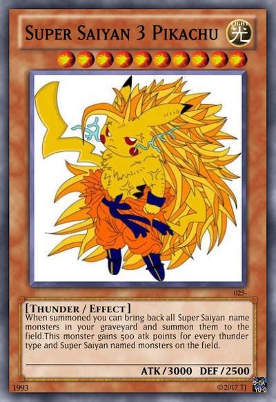 Super Saiyan 3 Pikachu By Tjnaquin57 On Deviantart