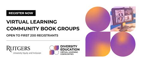 Youre Invited To The Virtual Learning Community Book Group