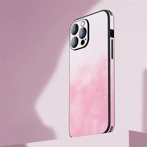 Dteck For Iphone 12 Pro Max Case Luxury Gradient Patterned Pu Leather