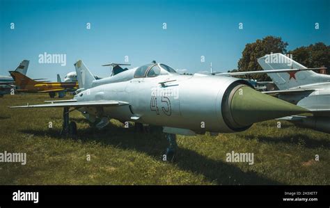 Old Military Plane Fighter Bomber Housing Chassis Aircraft Engines