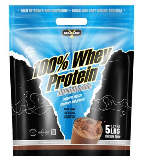 Maxler 100% Whey Protein Ultrafiltration 2270 грамм купить сывороточный ...