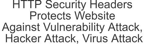 Security Headers Checker Tool Security Headers Response
