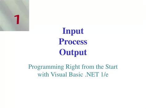 PPT Input Process Output PowerPoint Presentation Free Download ID 7057701