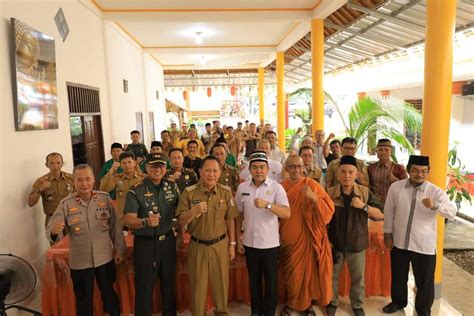 Pj Bupati Tuba Kolaborasi Dengan FKUB Dalam Menghadapi Pemilu Damai 2024