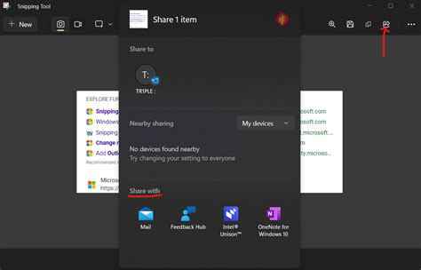 How Can I Change Snipping Tool S Share With Programs Windows Spiceworks Community