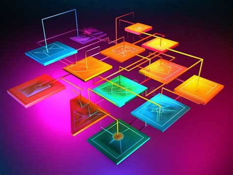 Class Uml Diagrams Vibrantly Illustration Stock Illustration