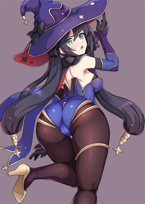 Mona Genshin Impact Drawn By Haruhisky Danbooru