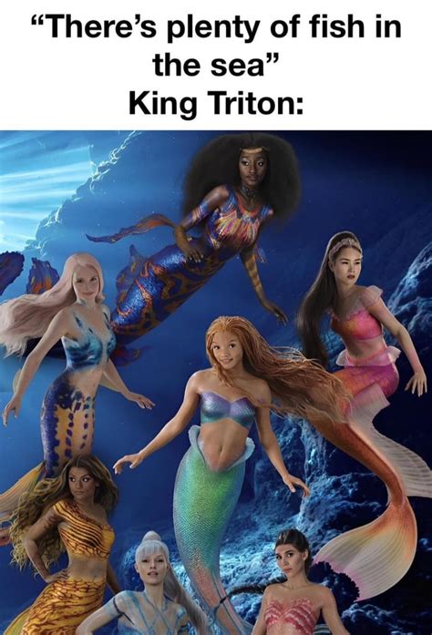 King Triton Does Not Discriminate Rmemesofthedank