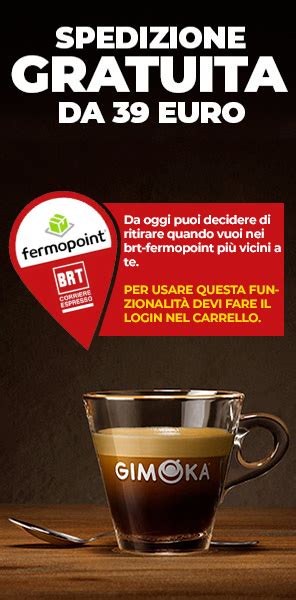 Delia macchina da caffè Gimoka colore nero a cialde ESE