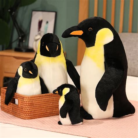 17 23 35 45cm Cute Penguin Plush Stuffed Toy Simulation Plush Fluffy