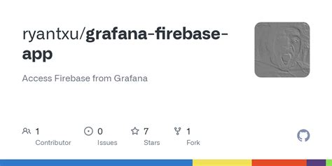 GitHub Ryantxu Grafana Firebase App Access Firebase From Grafana