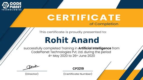 rohit anand on linkedin thank you so much codeplanet technologies for providing us an environment…