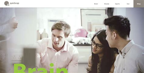Quickcap Css Nectar Web Design Awards Css Gallery