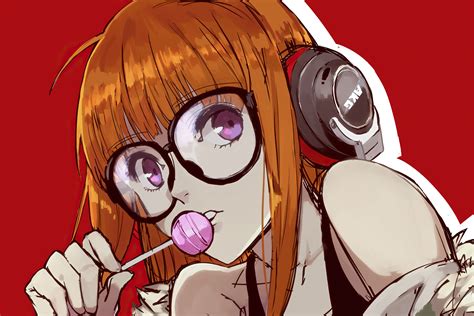 Papel De Parede Para Celular Videogame Persona Futaba Sakura