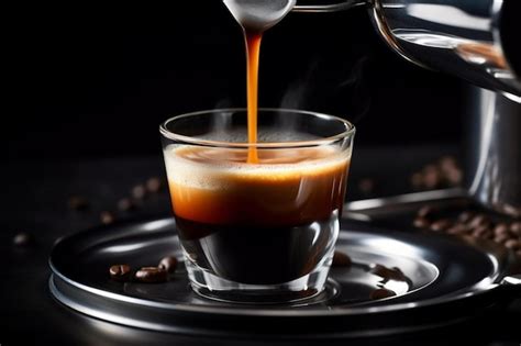 Premium Photo Espresso Distributor Hot Chocolate Cappuccino Dunkin