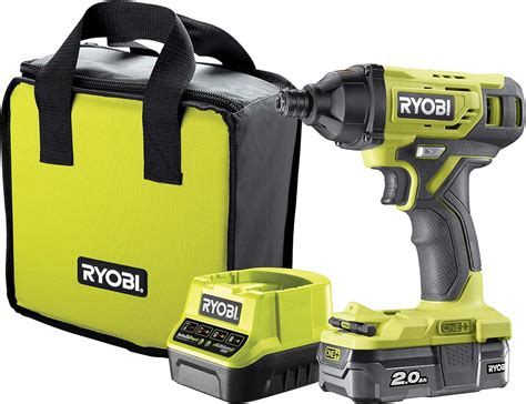 Ryobi R18ID2 120SZ 18V ONE Cordless Impact Driver Starter Kit 1 X 2
