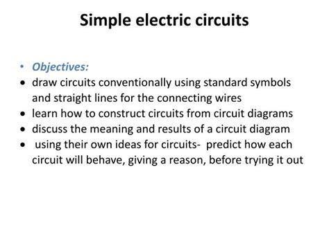 How To Draw Circuit Diagram In Ppt Wiring Diagram