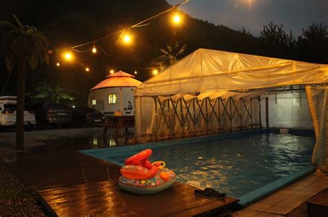 강원도 캠핑장 추천 영월 캠핑장 법흥계곡 온수수영장 카라반 글램핑 네이버 블로그