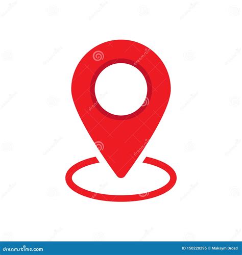 Red And Black Maps Pin Location Map Icon Location Marker Icon