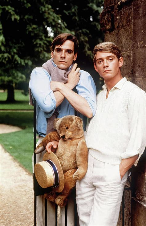 Jeremy Irons And Anthony Andrews In Brideshead Revisited Photograph By