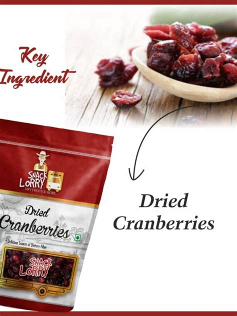 Dried Cranberries 200gm Snack Lorry