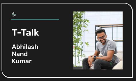 Node T Talk With Abhilash Nand Kumar