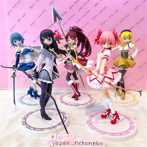 Puella Magi Madoka Magica Sq Figure Set 5 Madoka Mami Sayaka Kyoko
