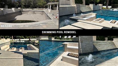 The Pool Remodeling Process With Splash Pools And Construction Splash
