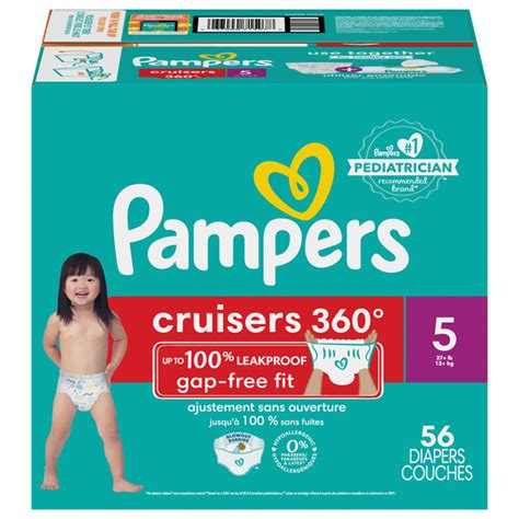 Save On Pampers Cruisers 360 Fit Size 5 Diapers 27 Lbs Order Online