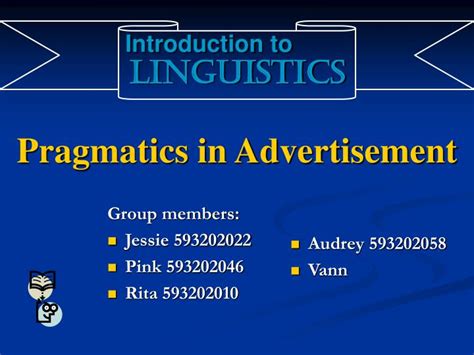 Ppt Linguistics Powerpoint Presentation Free Download Id48031