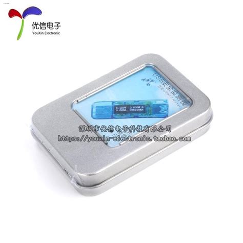 White Oled Usb30 Tester Four Digit Voltage And Ammeter Power Capacity