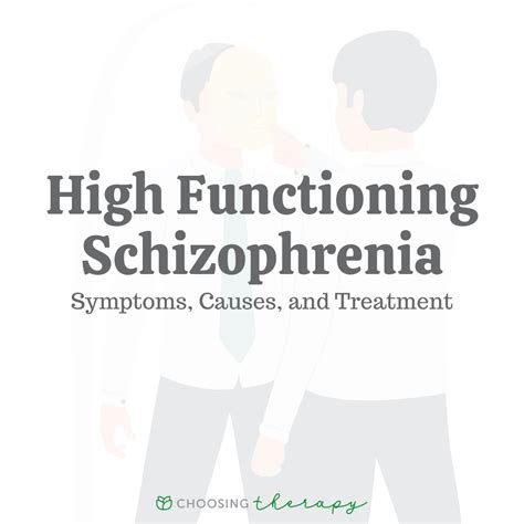 What Is High Functioning Schizophrenia
