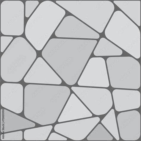 Street Or Sidewalk Pavement Pattern With Granite Blocks And Concrete